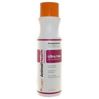 Ultra Hex for Dogs and Cats - Chlorhexidine Shampoo and Flush | VetRxDirect
