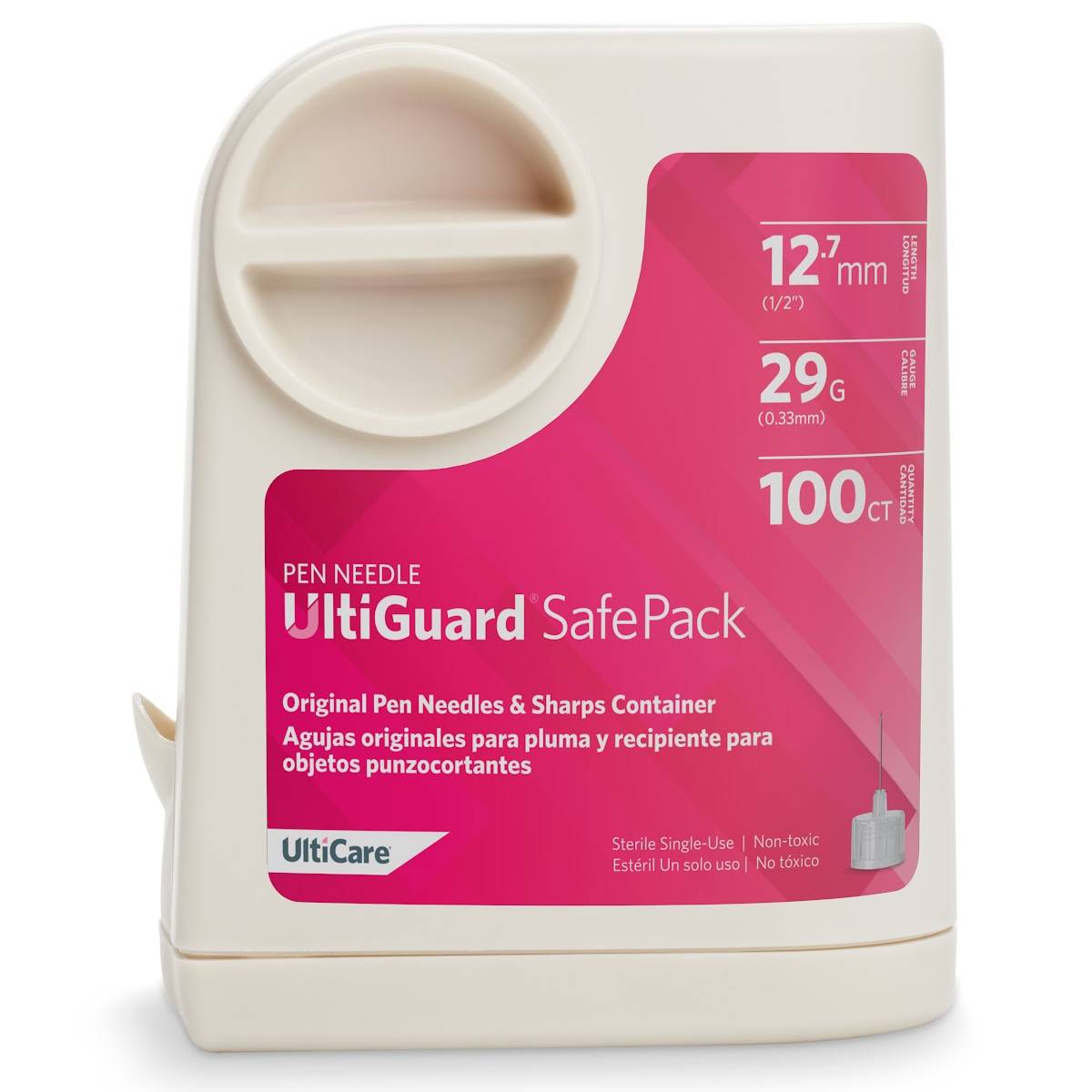 Insulin Pen Needles | Ulticare VetRx, 1/2 Inch, 29G, 100ct, Sharps ...