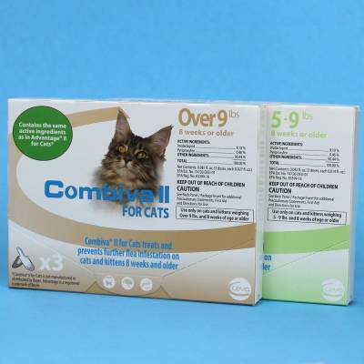 Combiva II for Cats - Treat and Prevent Fleas on Cats | VetRxDirect