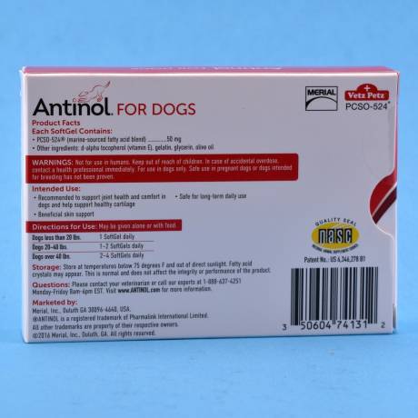 Antinol for Dogs and Cats - Daily Joint Care Supplement | VetRxDirect ...