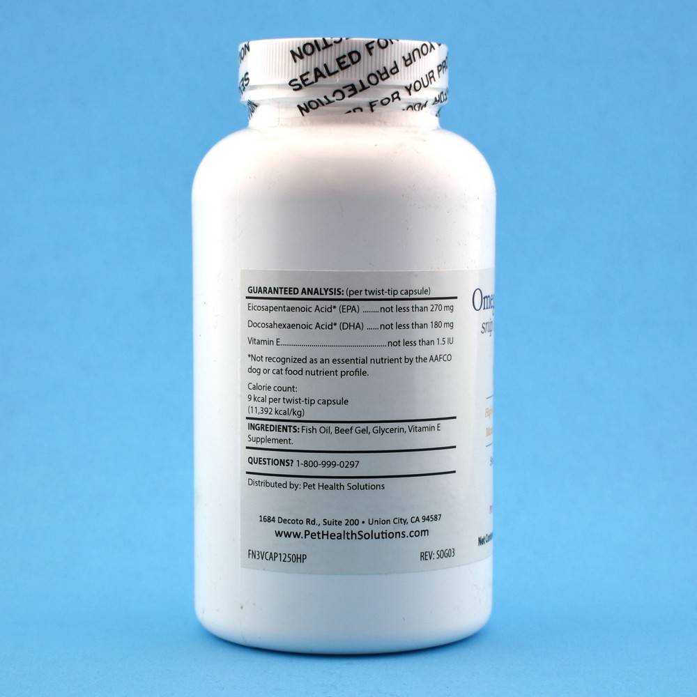 Omega Caps HP - EPA/DHA Snip Tips for Dogs and Cats | VetRxDirect