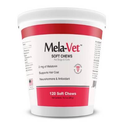 Mela-Vet for Dogs and Cats - Melatonin for Pets | VetRxDirect.Pharmacy