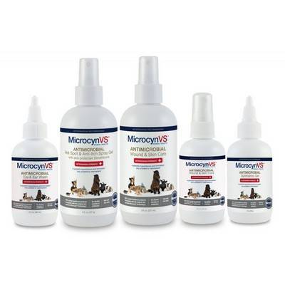 MicrocynVS for Dogs and Cats - Vet Strength Hypochlorous Acid | VetRxDirect
