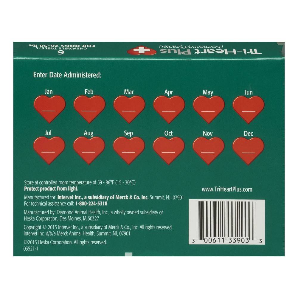 Tri-Heart Plus - Dog Heartworm | VetRxDirect Pharmacy