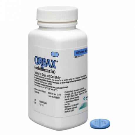 Orbax Oral Suspension: Orbifloxacin Tablets - VetRxDirect.com
