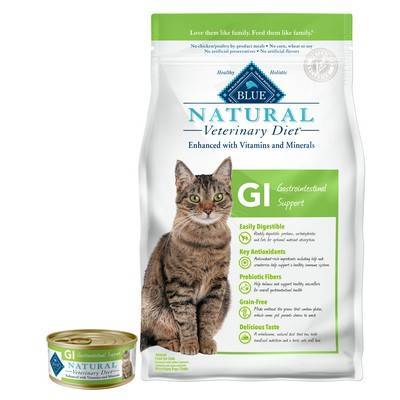 GI Gastrointestinal Support for Cats - Natural Veterinary Diet ...