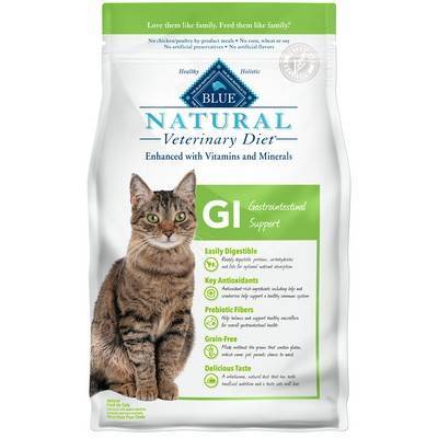 GI Gastrointestinal Support for Cats - Natural Veterinary Diet ...