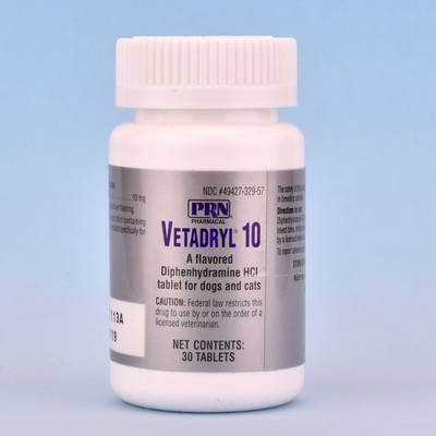 Vetadryl: Diphenhydramine for Veterinary Use - VetRxDirect