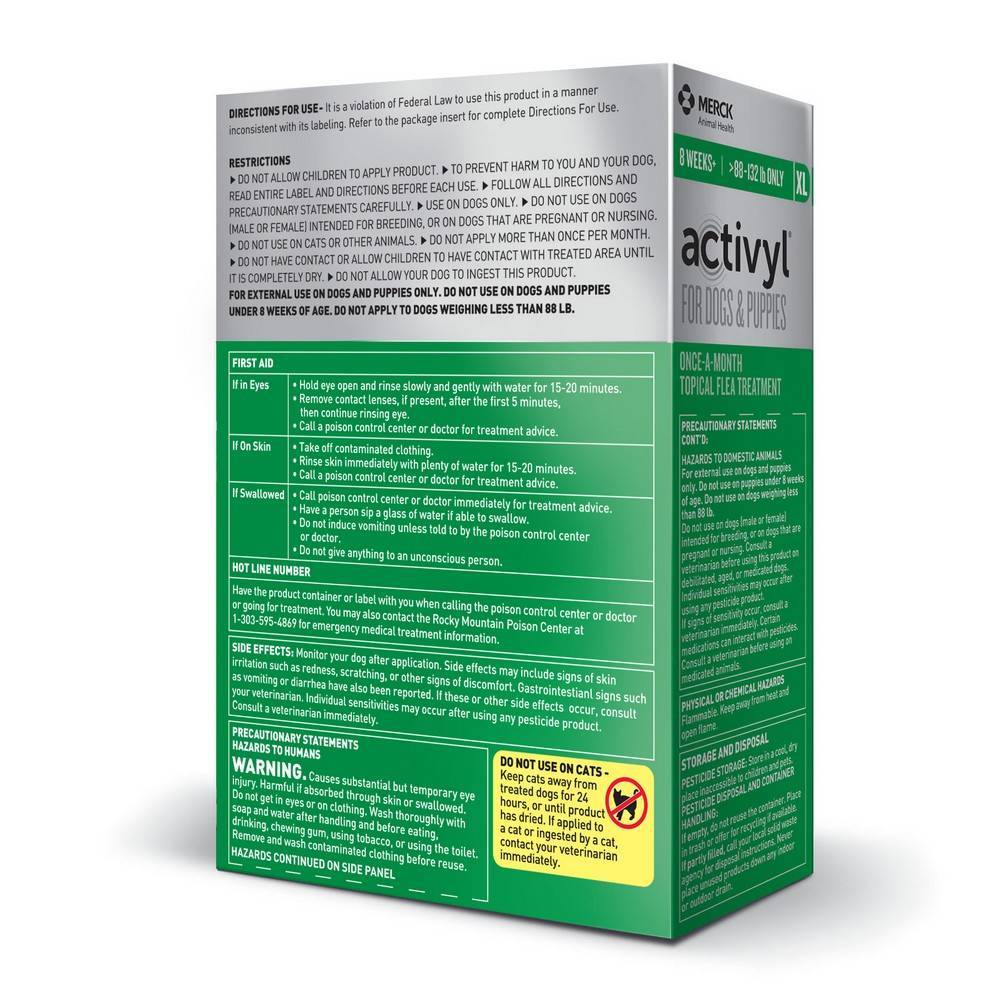 Activyl - Spot-on Flea Treatment for Dogs | VetRxDirect