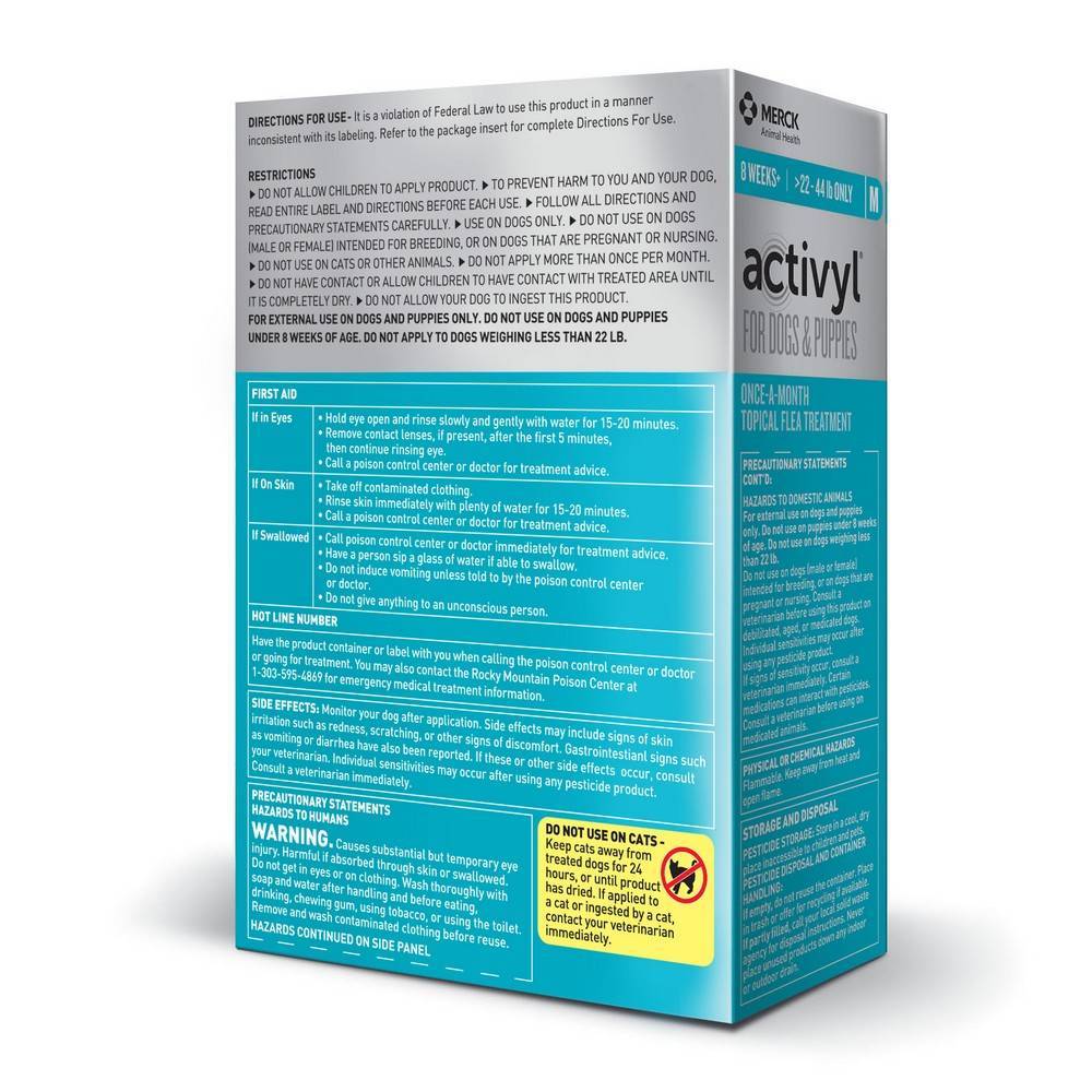 Activyl - Spot-on Flea Treatment for Dogs | VetRxDirect | Toy, Over 4 ...