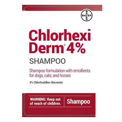 ChlorhexiDerm: Maximum 4% Shampoo for Pets - VetRxDirect.com | 12oz Bottle