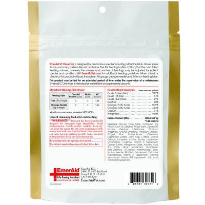 Emeraid IC Omnivore - Intensive Care Diet for Exotic Animals | VetRxDirect