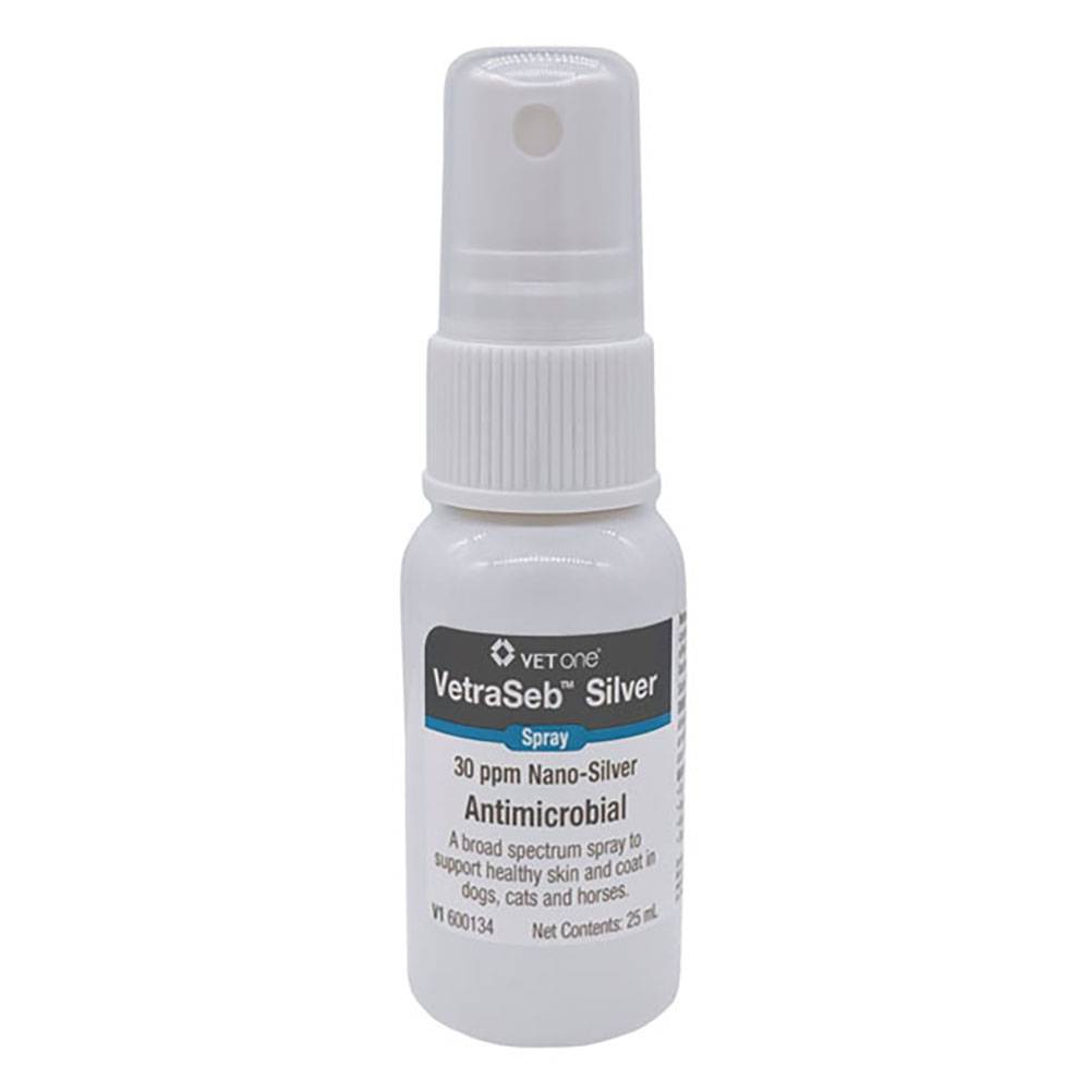 VetraSeb Silver for Dogs and Cats - Nano-Silver for Skin Conditions ...