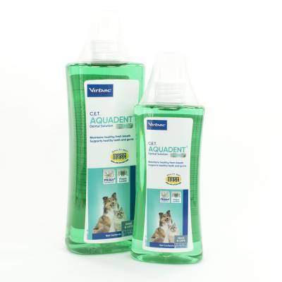 C.E.T. AquaDent for Dogs and Cats - Dental Solution | VetRxDirect