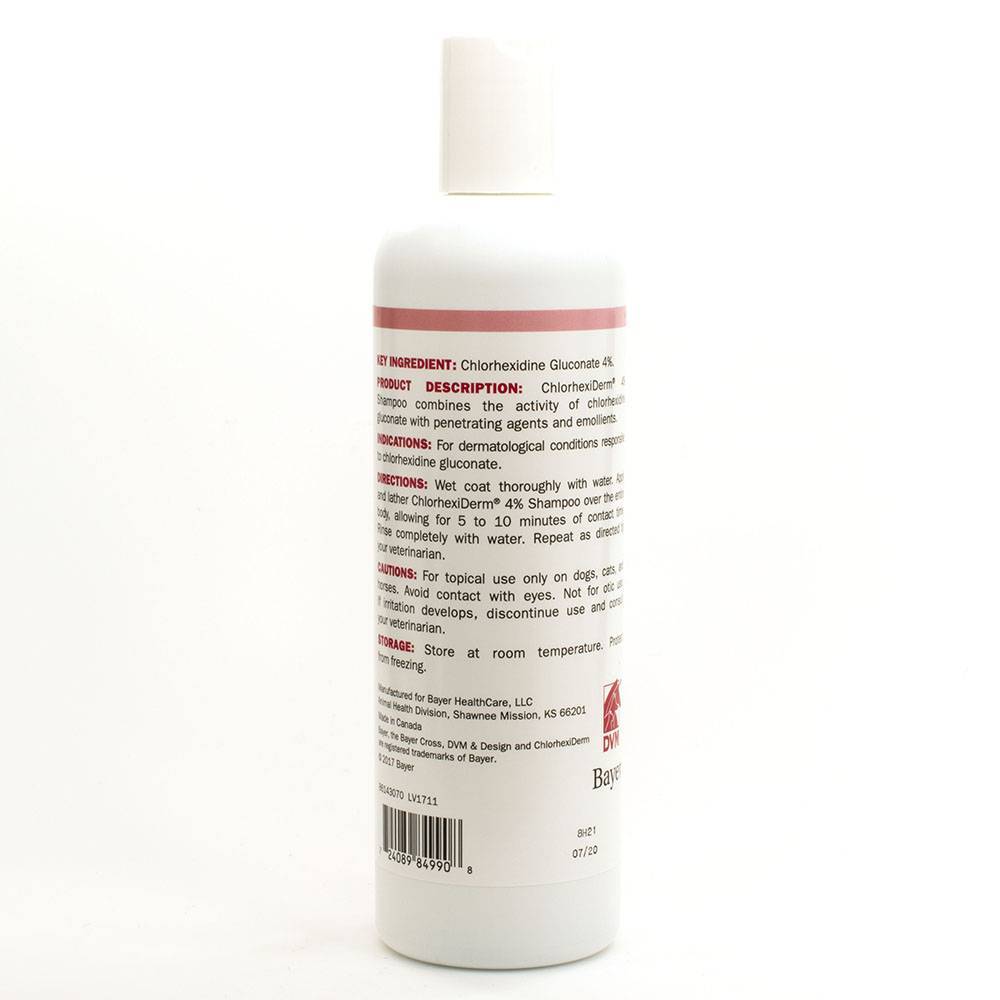 ChlorhexiDerm: Maximum 4% Shampoo for Pets - VetRxDirect.com
