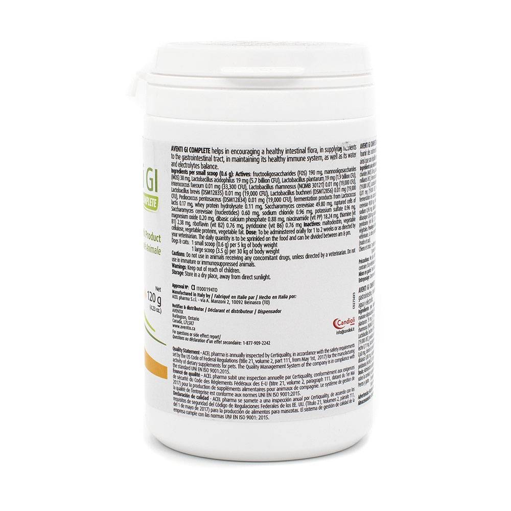 Aventi GI Complete for Dogs and Cats - GI and Immune Maintenance ...