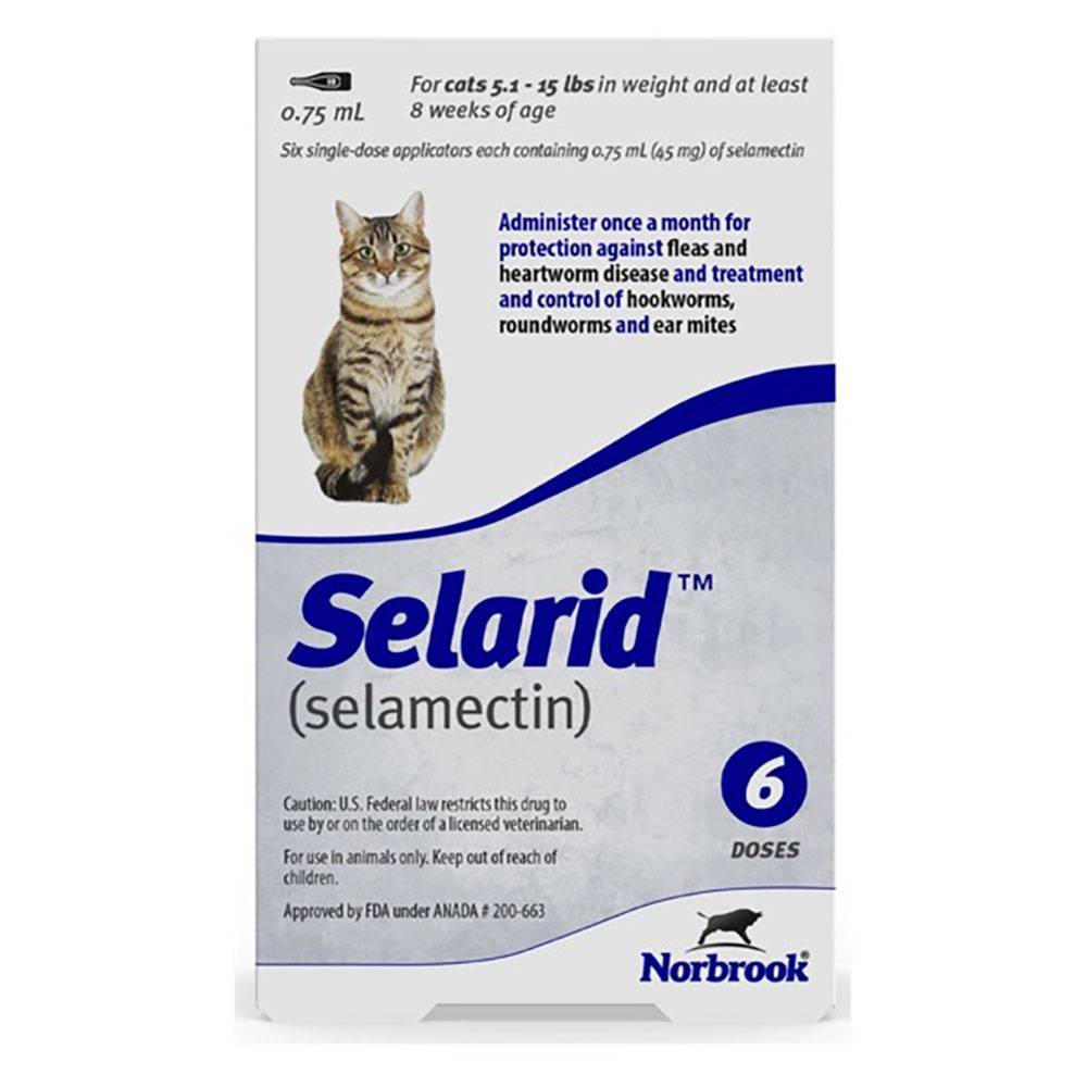 Selarid for Dogs and Cats - Topical Heartworm and Flea Preventative ...