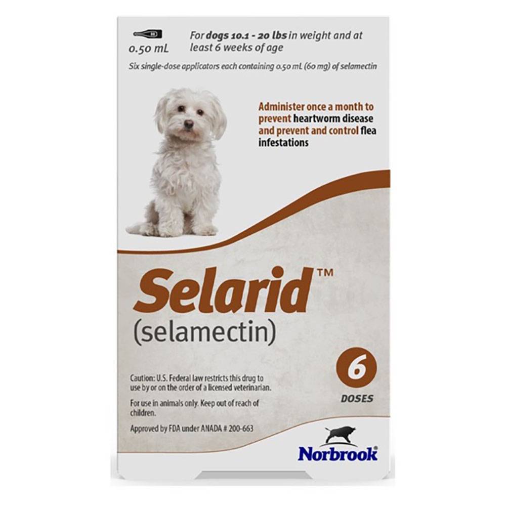 Selarid for Dogs and Cats - Topical Heartworm and Flea Preventative ...