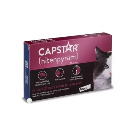 Capstar Tablets - Flea Treatment Tablets for Dogs and Cats | VetRxDirect