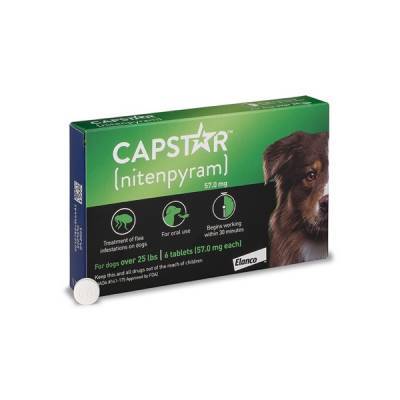 Capstar Tablets - Flea Treatment Tablets for Dogs and Cats | VetRxDirect