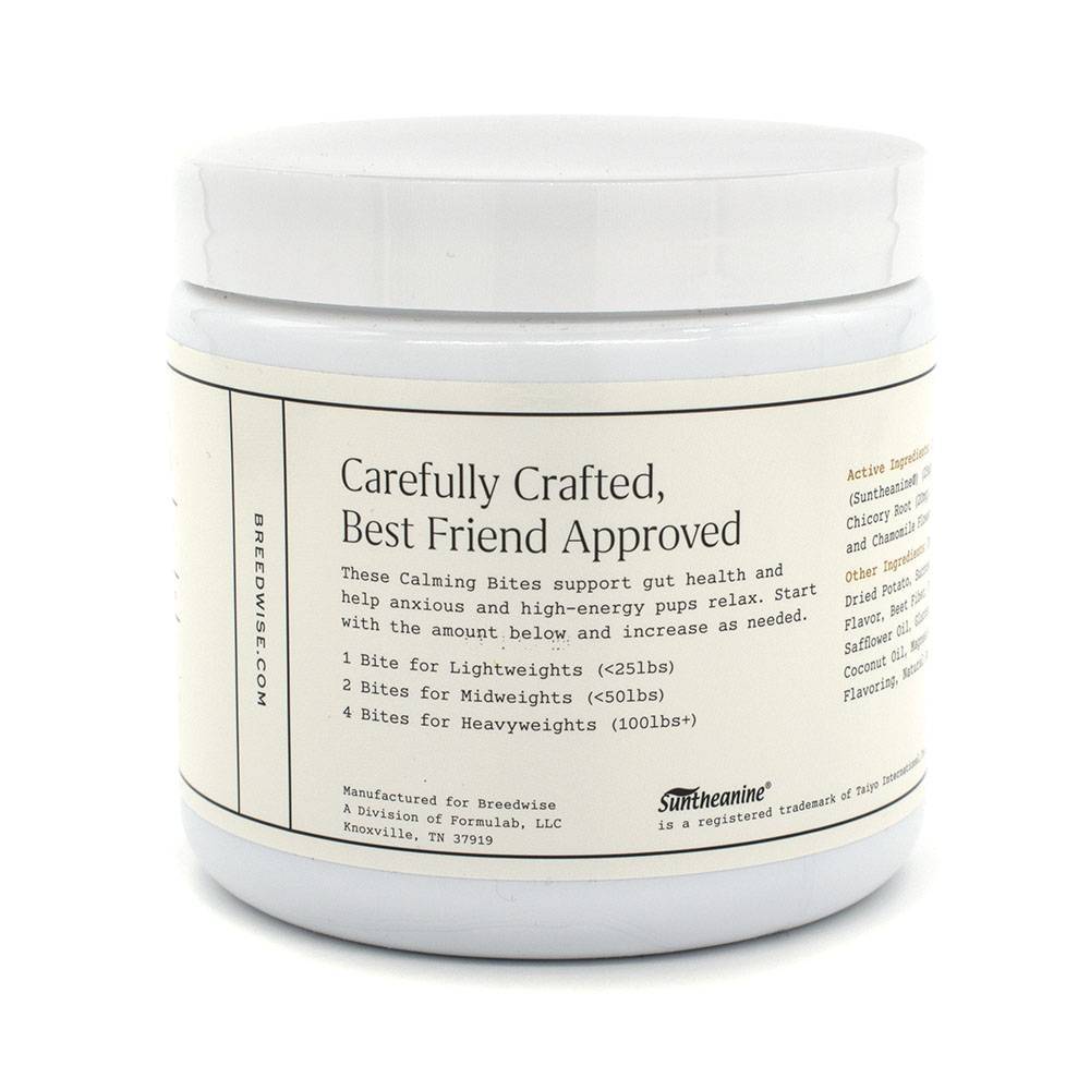 Breedwise Calming Bites for Dogs - Suntheanine for Dogs | VetRxDirect