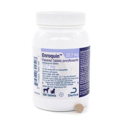 Enrofloxacin - Generic Baytril Taste Tabs | VetRxDirect | 136mg ...