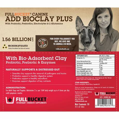 FullBucket Canine Add Bioclay Plus - Absorbent Clay | VetRxDirect