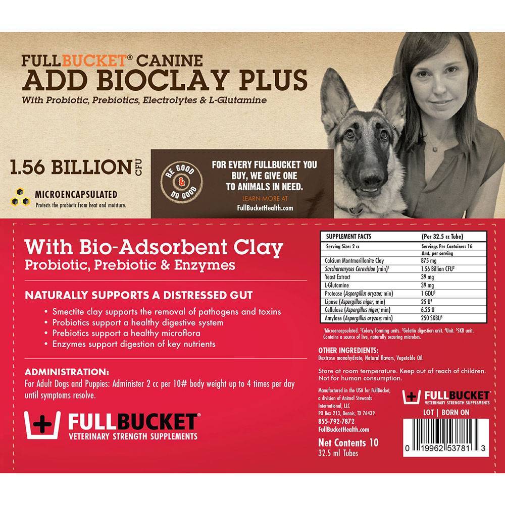 FullBucket Canine Add Bioclay Plus - Absorbent Clay | VetRxDirect