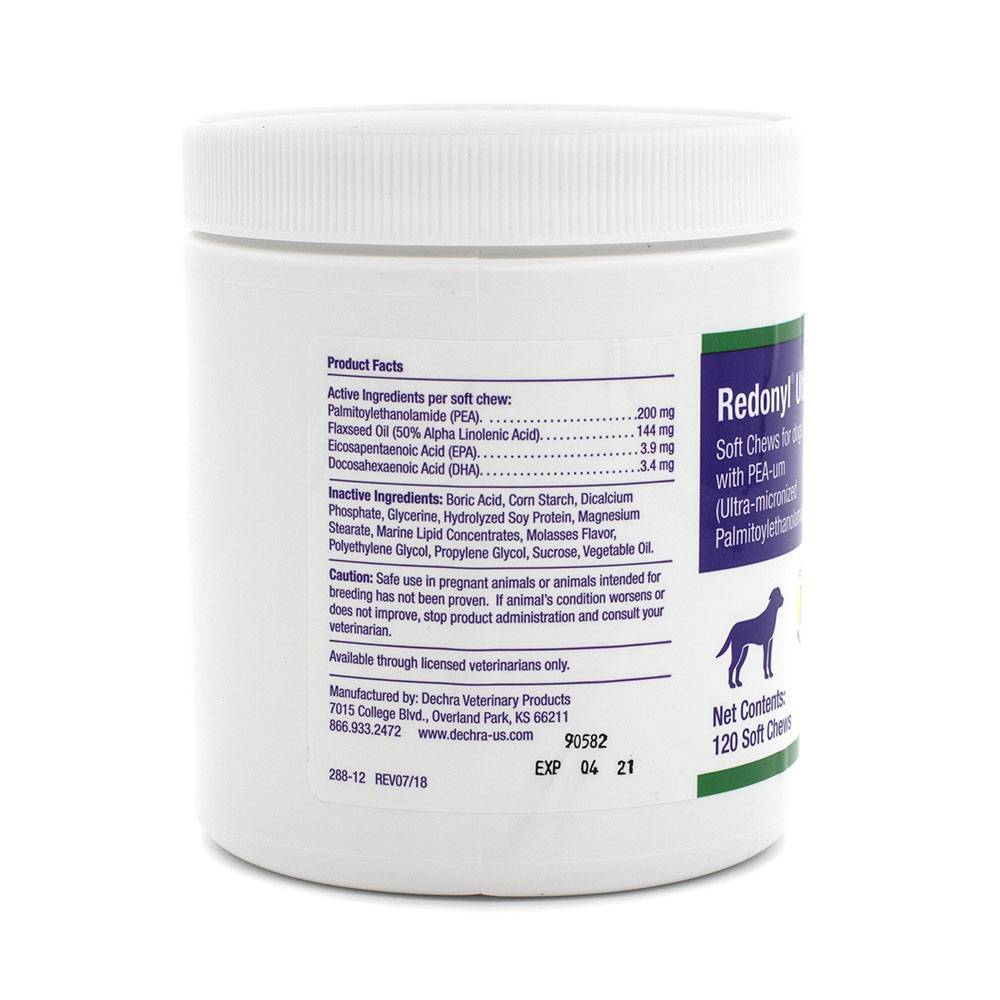 Redonyl Ultra Soft Chews for Dogs - Healthy Skin with PEA-um ...