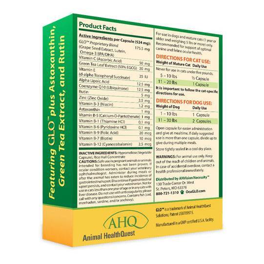 Ocu-Glo for Dogs - Optimal Canine Vision Support | VetRxDirect