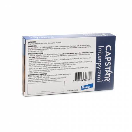 Capstar Tablets - Flea Treatment Tablets for Dogs and Cats | VetRxDirect