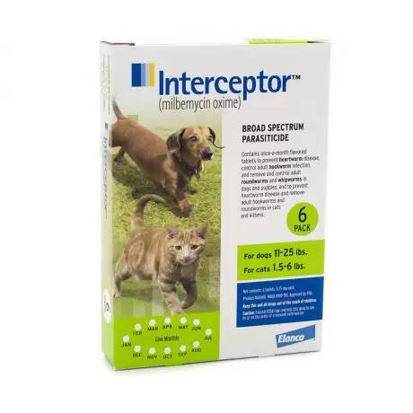Interceptor Flavor Tabs - Heartworm Preventative | VetRxDirect