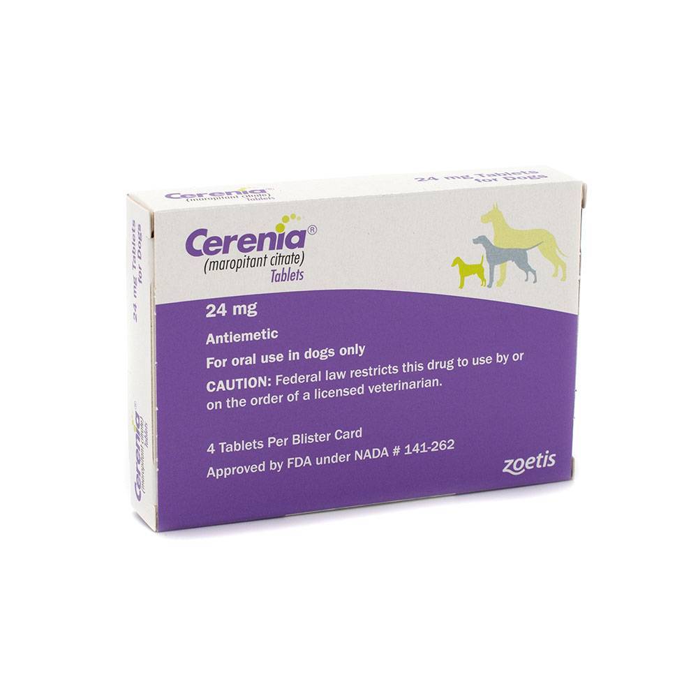 Cerenia: Tablets to Prevent Vomiting in Dogs - VetRxDirect | 160mg, 4 ...