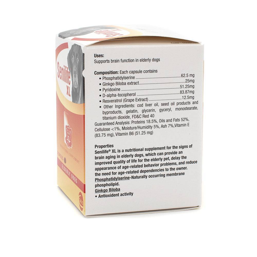 Senilife: Regular and XL Size - For Elderly Dogs - VetRxDirect