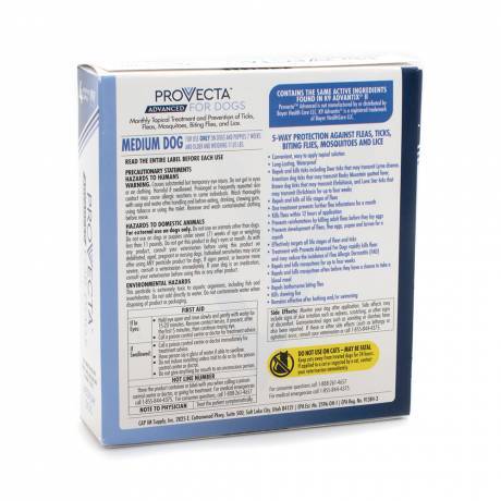 Provecta Advanced for Dogs - Monthly Topical Treatment | VetRxDirect