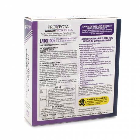 Provecta Advanced for Dogs - Monthly Topical Treatment | VetRxDirect