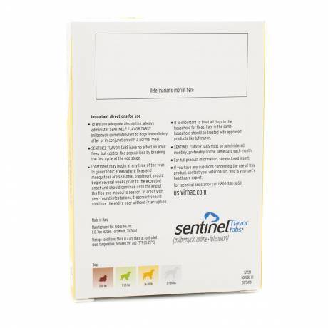 Sentinel Flavor Tabs - Dog Heartworm | VetRxDirect Pharmacy