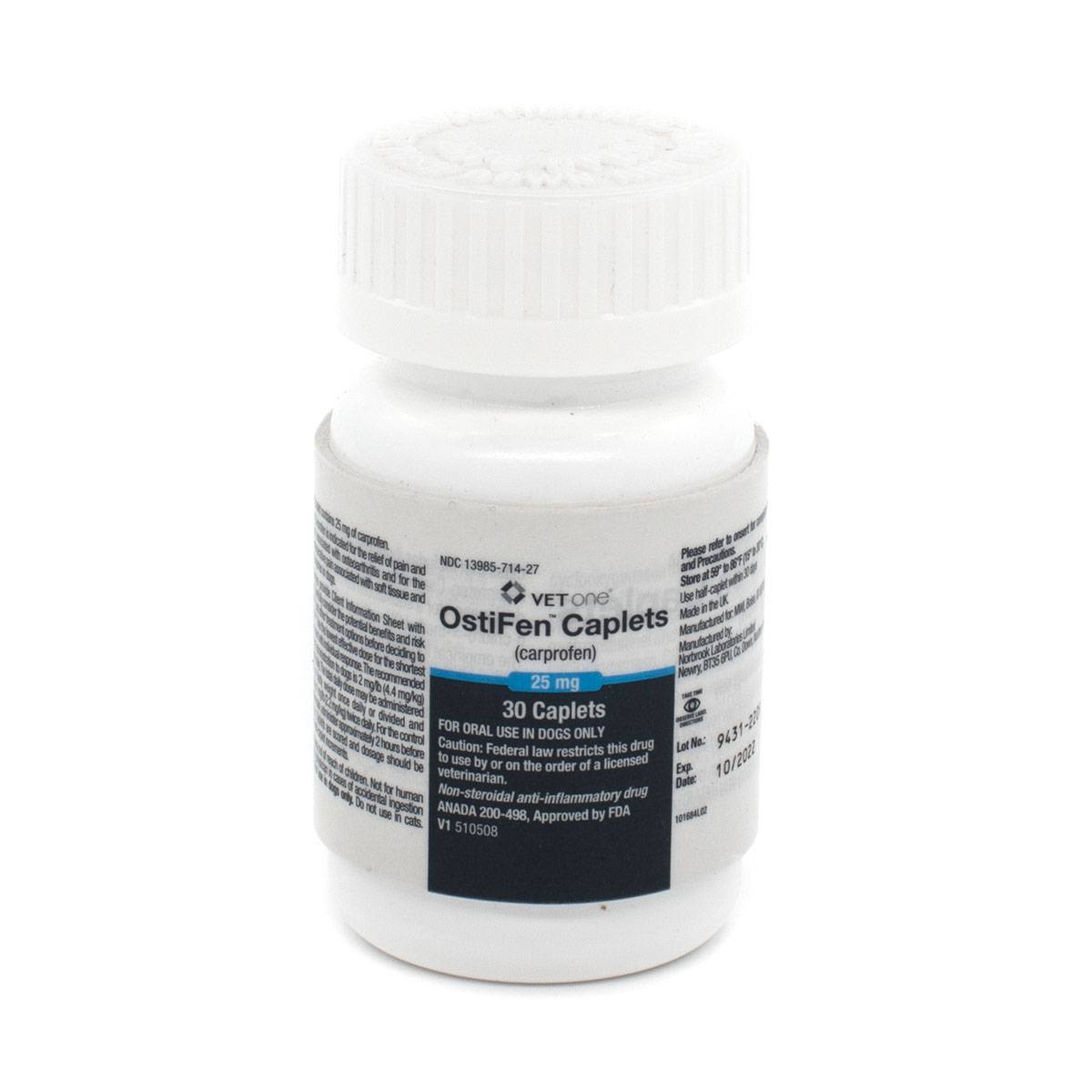 OstiFen for Dogs - Carprofen NSAID Caplets | VetRxDirect