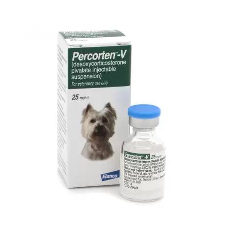 Percorten-V for Dogs: Mineralocorticoid Injection - VetRxDirect