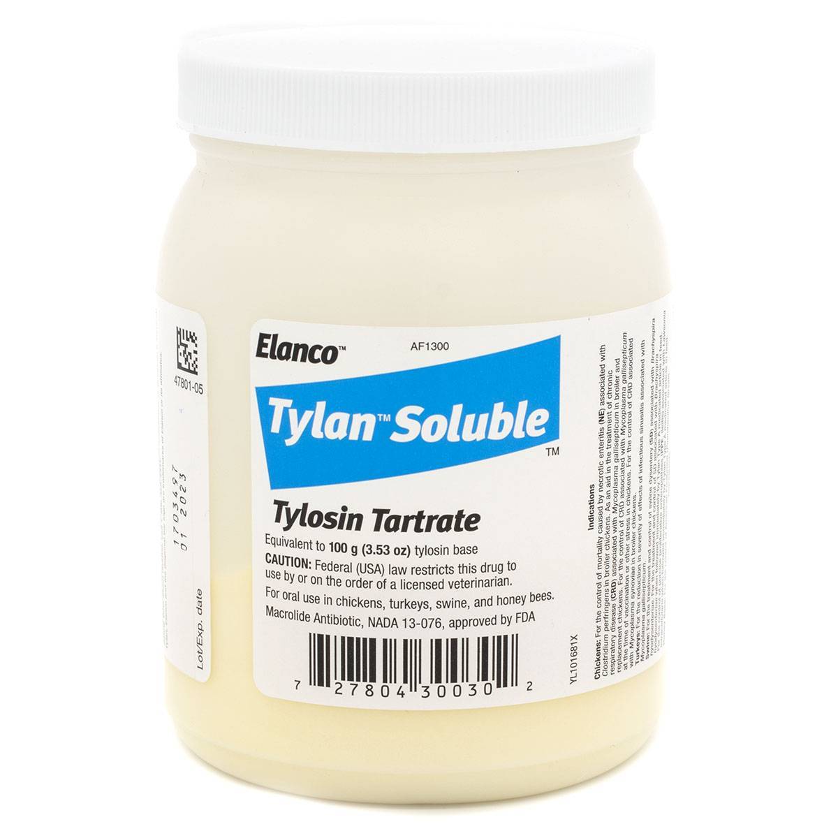Tylan: Powdered Tylosin Base - Antibiotic - VetRxDirect