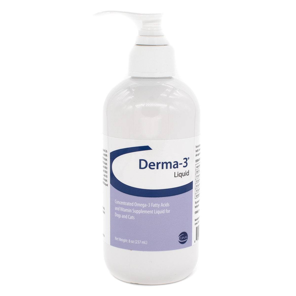 Derma-3 - Fatty Acids for Dogs and Cats | VetRxDirect | Liquid Pump ...