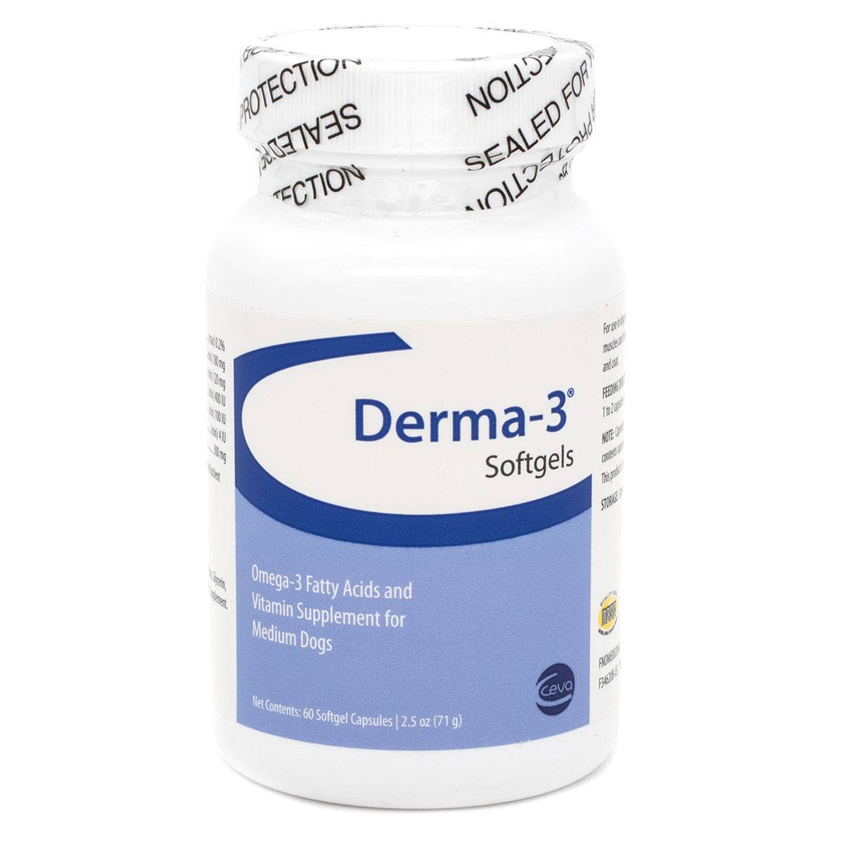 Derma-3 - Fatty Acids for Dogs and Cats | VetRxDirect | Large Breed of ...