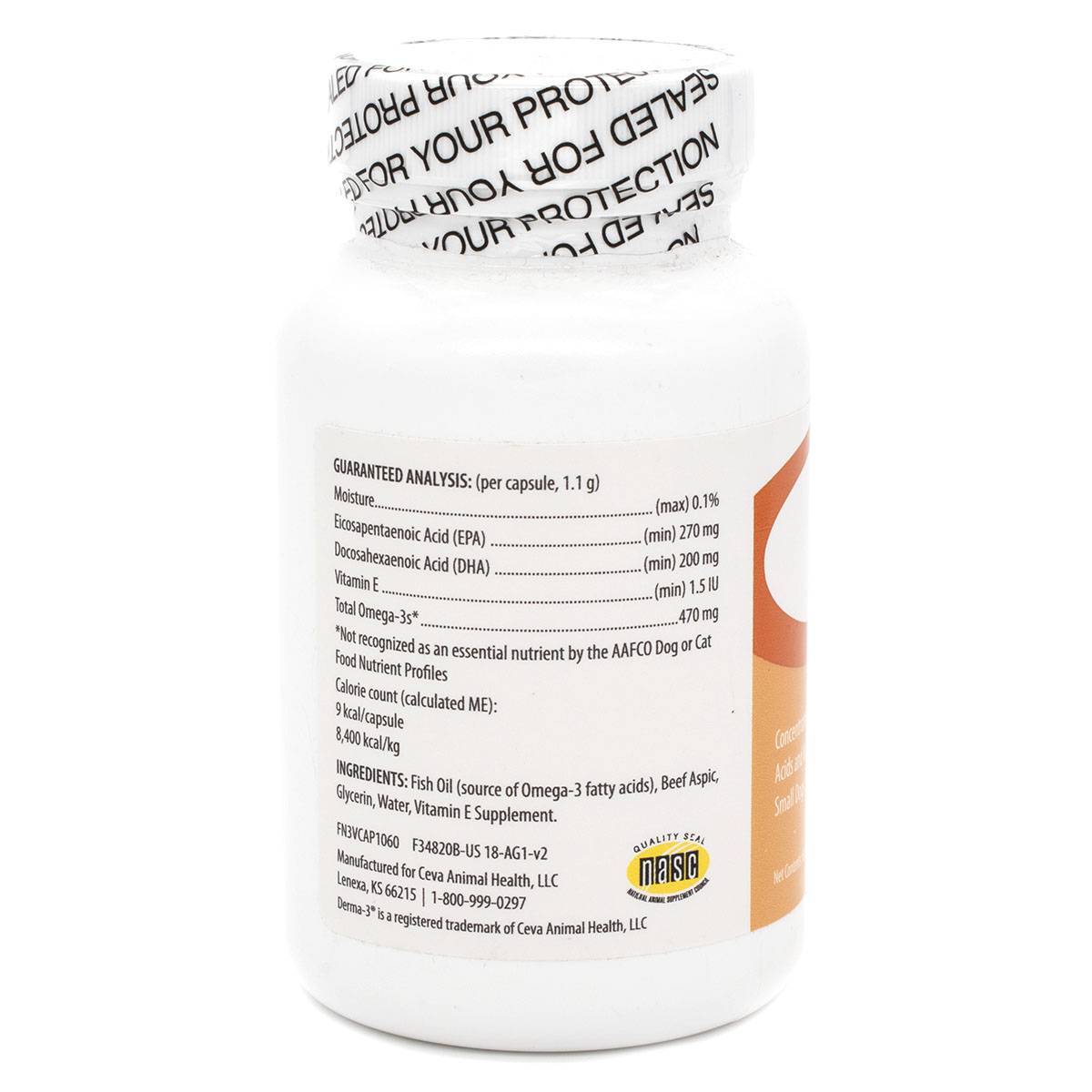 Derma-3 - Fatty Acids for Dogs and Cats | VetRxDirect | Large Breed of ...