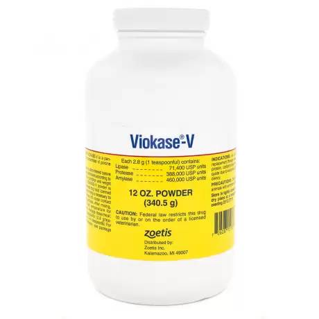 Viokase for Dogs: Pancreatic Enzyme Concentrate - Viokase V