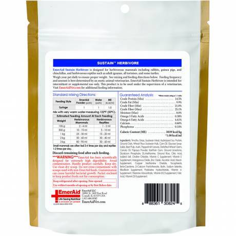 Emeraid Sustain Herbivore - Recovery Nutrition Powder | VetRxDirect