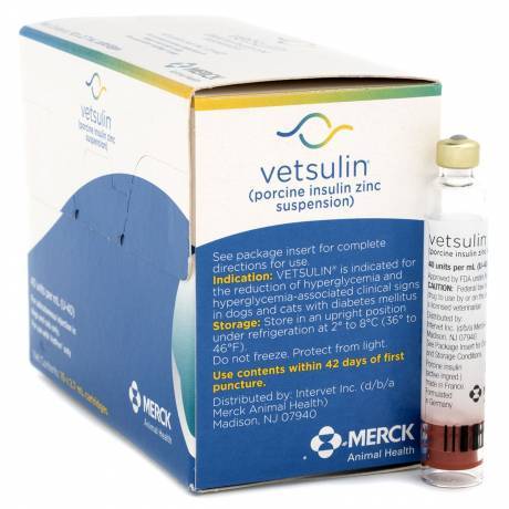 Vetsulin: Porcine Insulin Zinc Suspension for Cats and Dogs - VetRxDirect