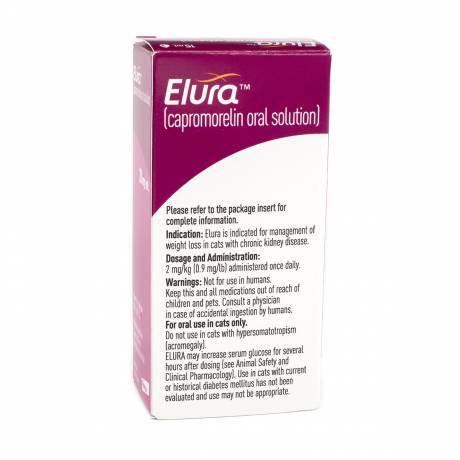 Elura for Cats - Management of Weight Loss - CKD | VetRxDirect | 20mg/mL, 15mL