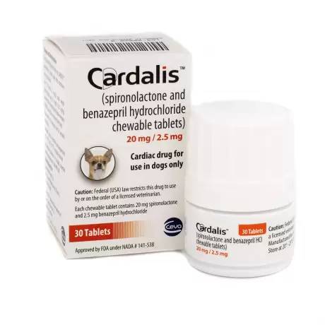 Cardalis for Dogs - Spironolactone and Benazepril Chewable Tablets ...