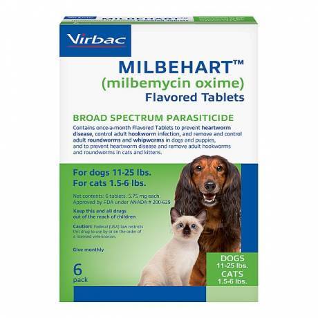Milbehart for Dogs and Cats - Heartworm Preventative | VetRxDirect