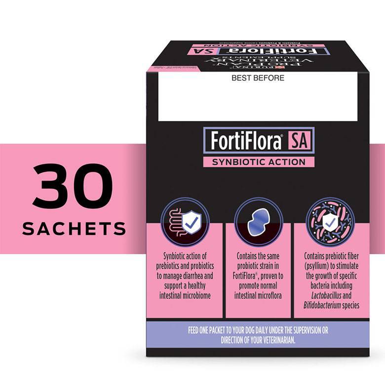 FortiFlora SA for Dogs and Cats - Prebiotic and Probiotic | VetRxDirect